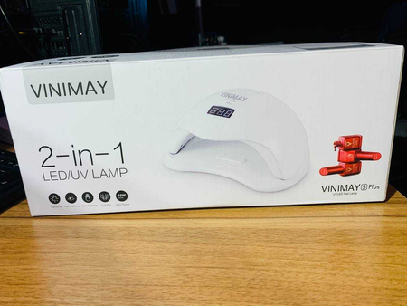 Гибридные УФ -LED лампы VINIMAX 48W для ногтей  (любой вид лака)
