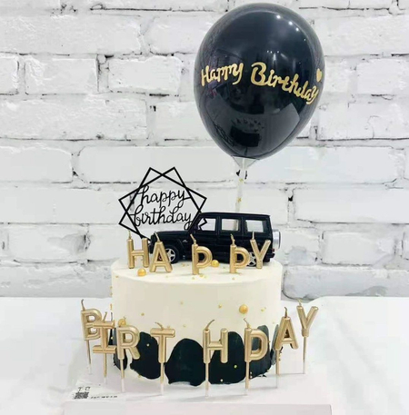 Tort uchun sham Happy birthday