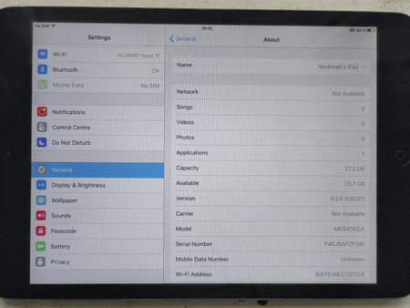 ipad mini 3 Sotiladi Holati 7/10