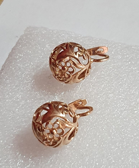 Серьги     орешка.