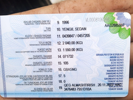 Газ 31029 волга kafolatlangan