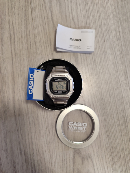 Наручные часы Casio W-218HD-1A orginal model suvda ishlidi