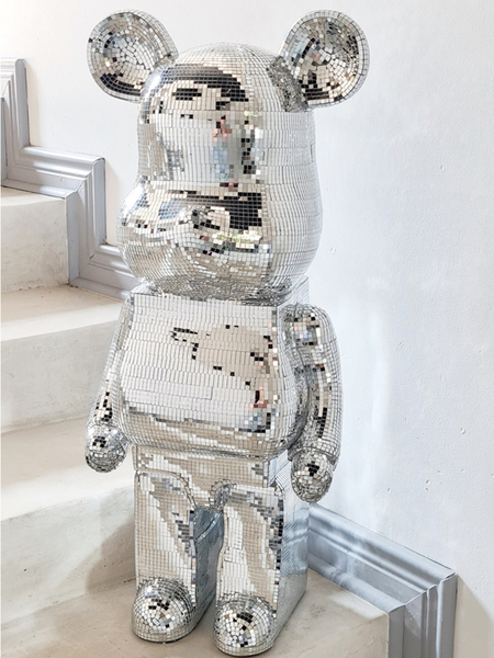 Мишка bearbrick bling