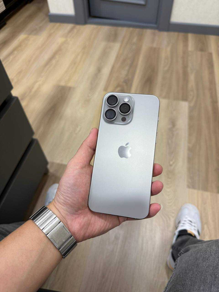 Iphone 15 PRO MAX DUAL SIM цвет Стальной