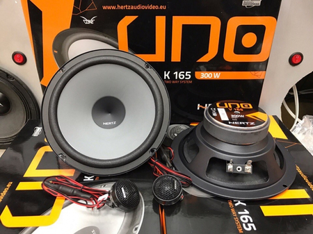 Hertz Uno K 165 2-компонентная акустика Размер 16,5 см.