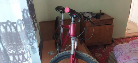 Velosiped yangi kraskalangan