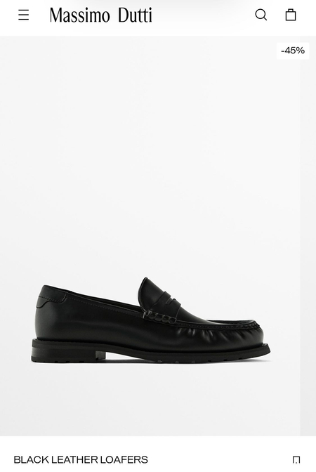 Massimo Dutti Moccasin