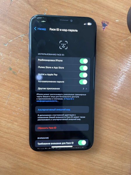 Iphone x black LL/A