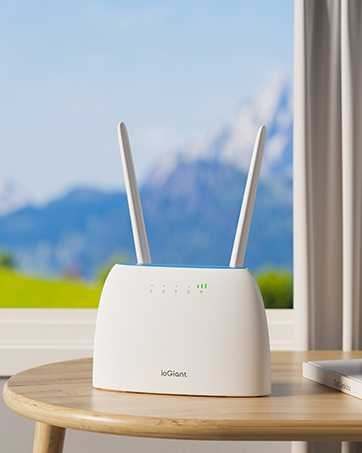 GSM Wi-Fi Router ioGiant 4G LTE Mobile AC1200 Dual-band