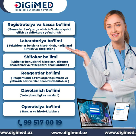 Xususiy Klinika dasturi