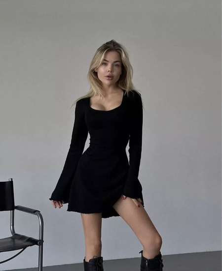платье на завязках Zara