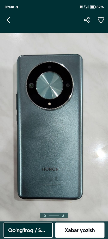 Honr x9b 12/256 tali
