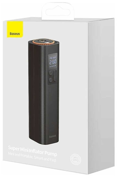 Компрессор для авто Baseus - 4-шины за 25 минут