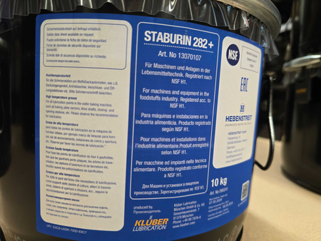 STABURIN 282+ - высокотемпературная пищевая смазка для HEBENSTREIT