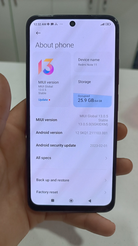 Redmi note 11 4/64