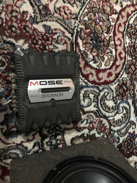 Аудио система. Буфер pioneer champion series. Усилитель Kenwood 350w