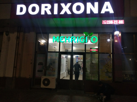 Наружная реклама объемные буквы световые короба