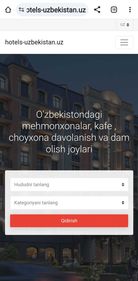 готовый бизнес ПОИСКОВАЯ ПЛАТФОРМА недвижимости Узбекистана