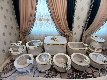 Oxirgi rusumdagi sarpo qutilari.
