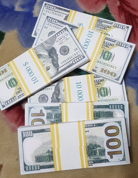 Dollar suvenir, soxta pullar, qalbaki valyuta