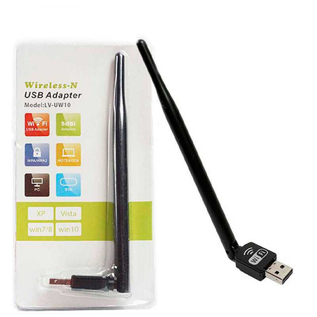 USB WiFi  UW-10RK-5db 150M chip RTL8188   (NT6310)