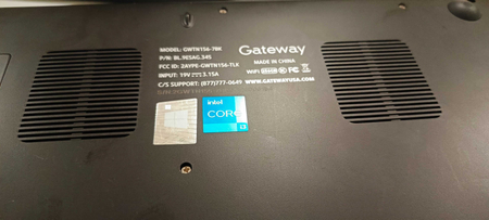 Ноутбук Gateway GWTN156-7BK