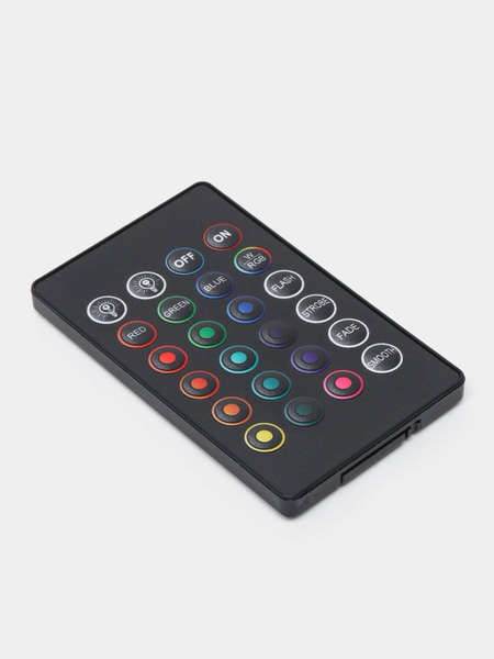 RGB turli tuman ranglarda yonadigan chiroqlar