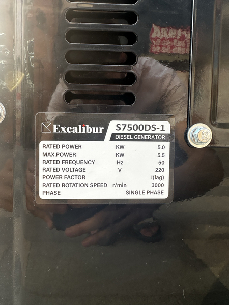 Generator excalibur ovozsiz