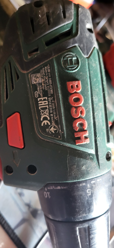 Шуруповёрт bosh 12v