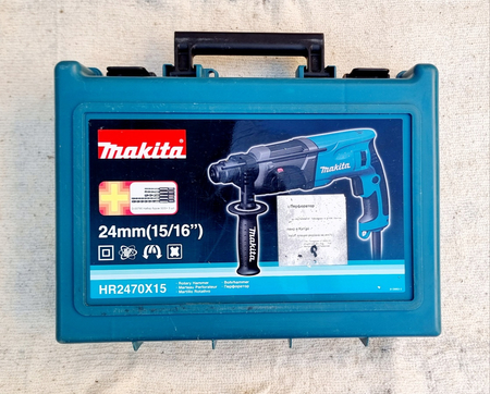 Перфоратор Makita HR2470 Y оригинал инструмент