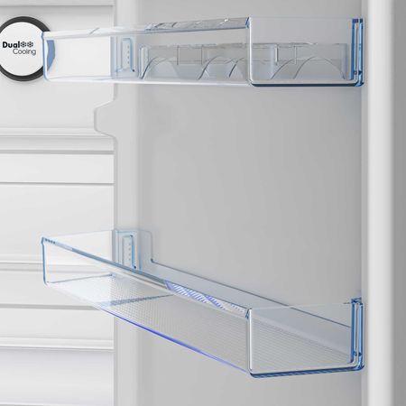 Холодильник BEKO B3R1CNK363HXBR.Цвет-антрацит.Россия.186х59,5х65