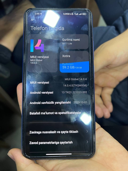 Mi 11 lite 5G 128
