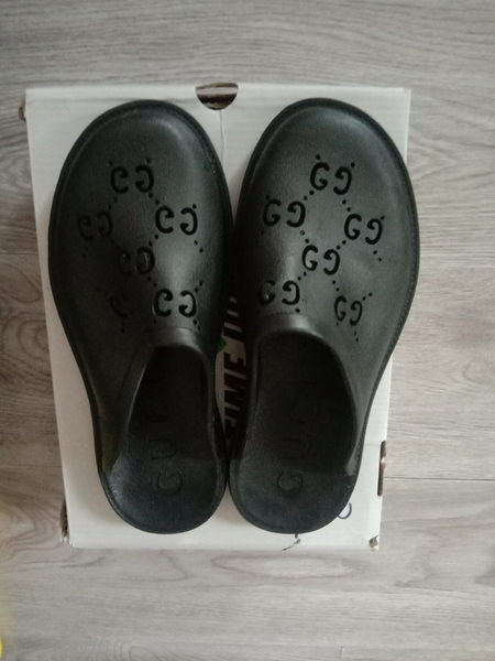 Gucci сабо белые