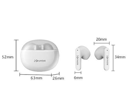 Беспроводные наушники A4TECH B20 (Ash Grey) Bluetooth v5.2 Earphones