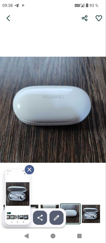 Наушники Huawei freebuds se в идеальном состоянии