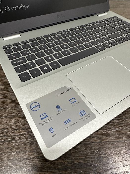 мощный ноутбук Dell Inspiron P90F, как новый, яркий HD экран