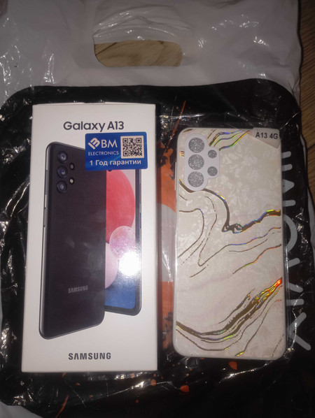 Смартфон Samsung Galaxy A13 4/64GB Черный