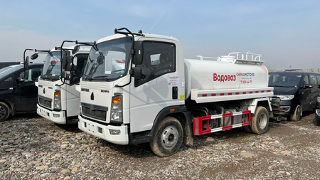 ВОДОВОЗ HOWO 5 куб чегирма нархларда сотилади. Faw/Isizu/Dongfeng/Zil