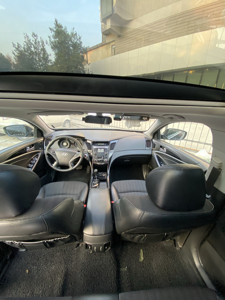 Hyundai Sonata 2011 Qora Toza bez kraska Qo