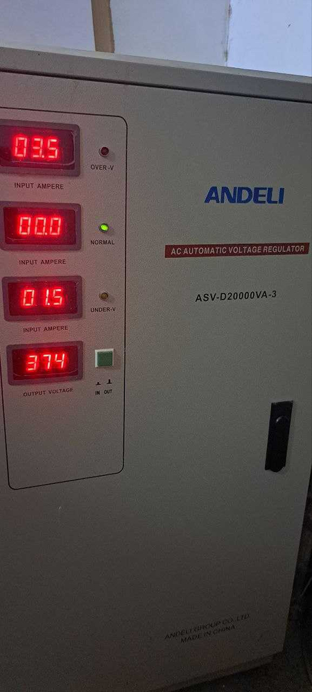 Стабилизатор напряжения ANDELI ASV-D20000VA