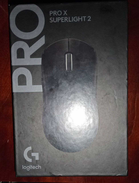 Logitech g pro x superlight 2 чёрная