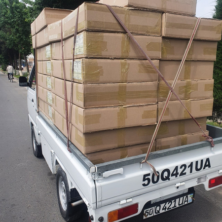 Shahar va tumanlarda yuk tawiw xizmati