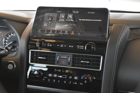 Infinity qx80 sensory