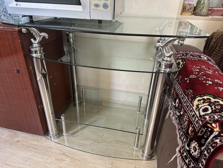 Стекляная подставка