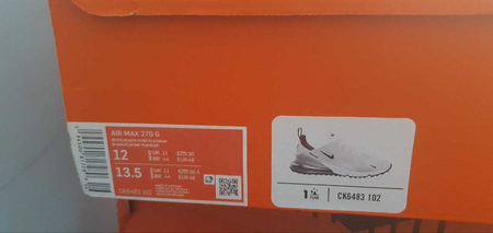 Nike air max 270 g