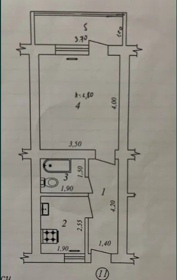 Квартира на Нукусская 1/3/4 без ремонта  локации топ