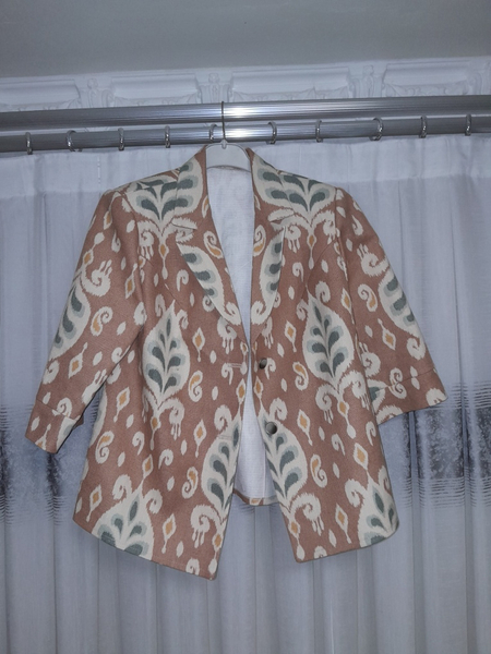 Новый женский костюм с платьем (ручной пошив)