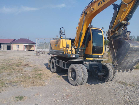 Колесный экскаватор Hyundai R-140W.
 ПРОДАЕТСЯ