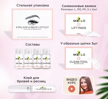 Набор для ламинирования ресниц