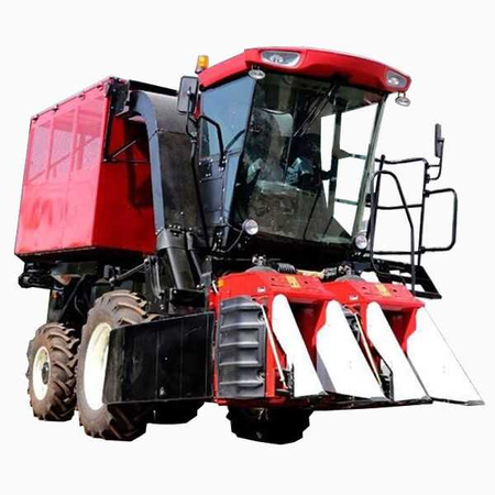 Хлопкоубороная машина TZST CE-220 трактором TD5 110 New Holland